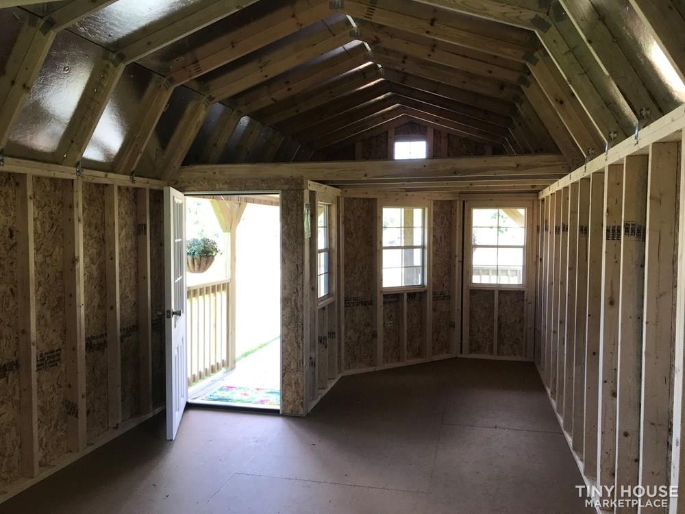 Tiny House for Sale - 12x32 LOFTED BARN CABIN