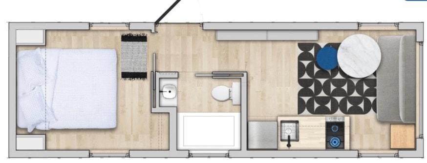Tiny House for Sale - 24 foot tiny home