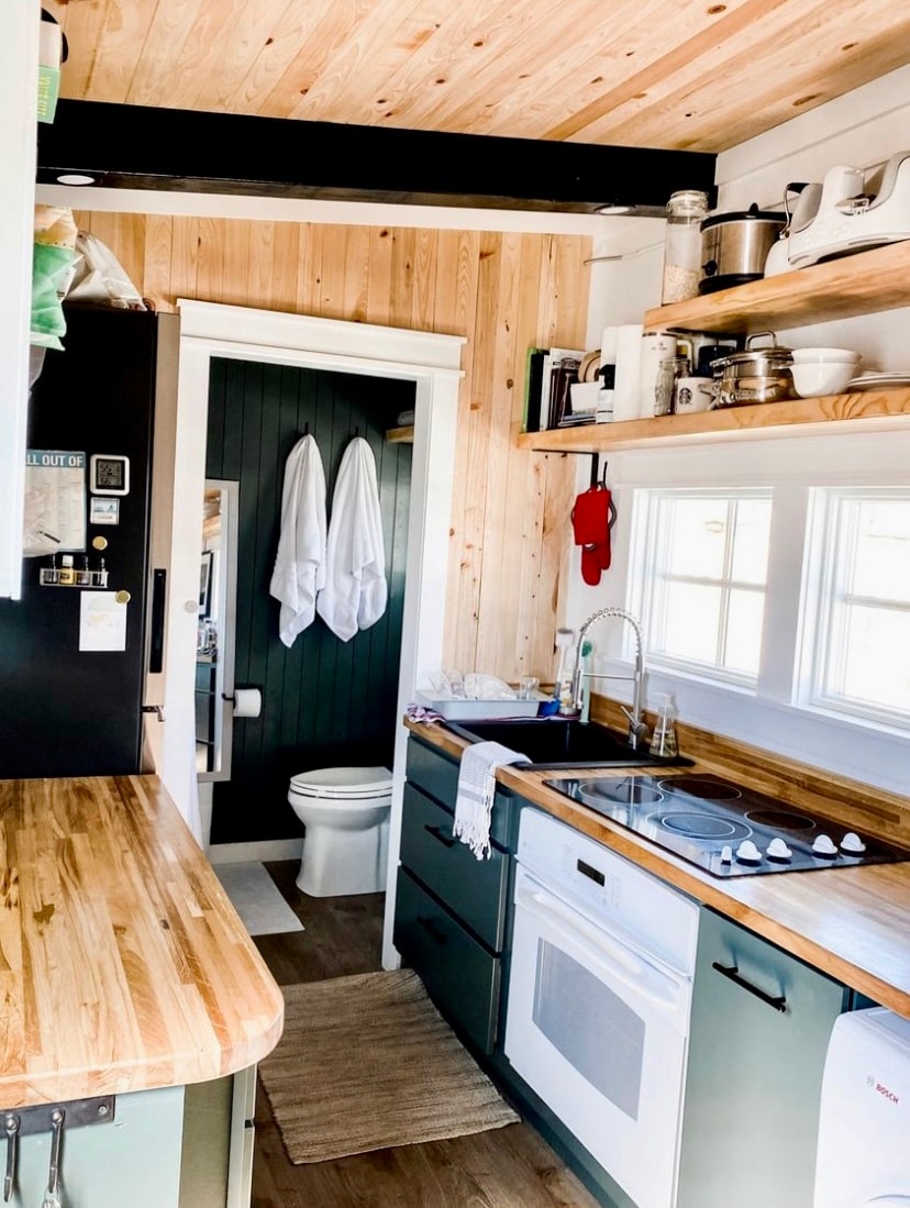 Tiny House for Sale - Modern Rustic w/ Full Kitchen,